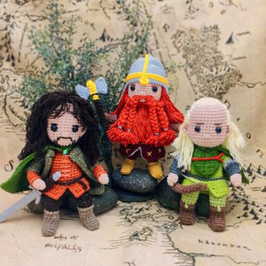 Legolas Tiny Crochet Doll, Legolas Plushie, Lord of the Rings ...