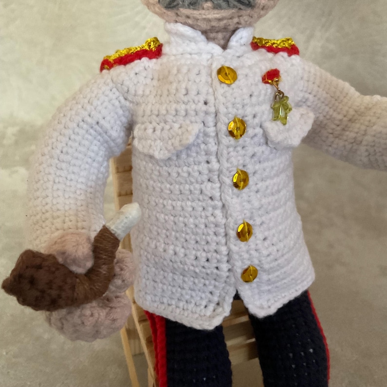 Joseph Stalin Collectible Amigurumi Art Doll | Soviet Union History ...