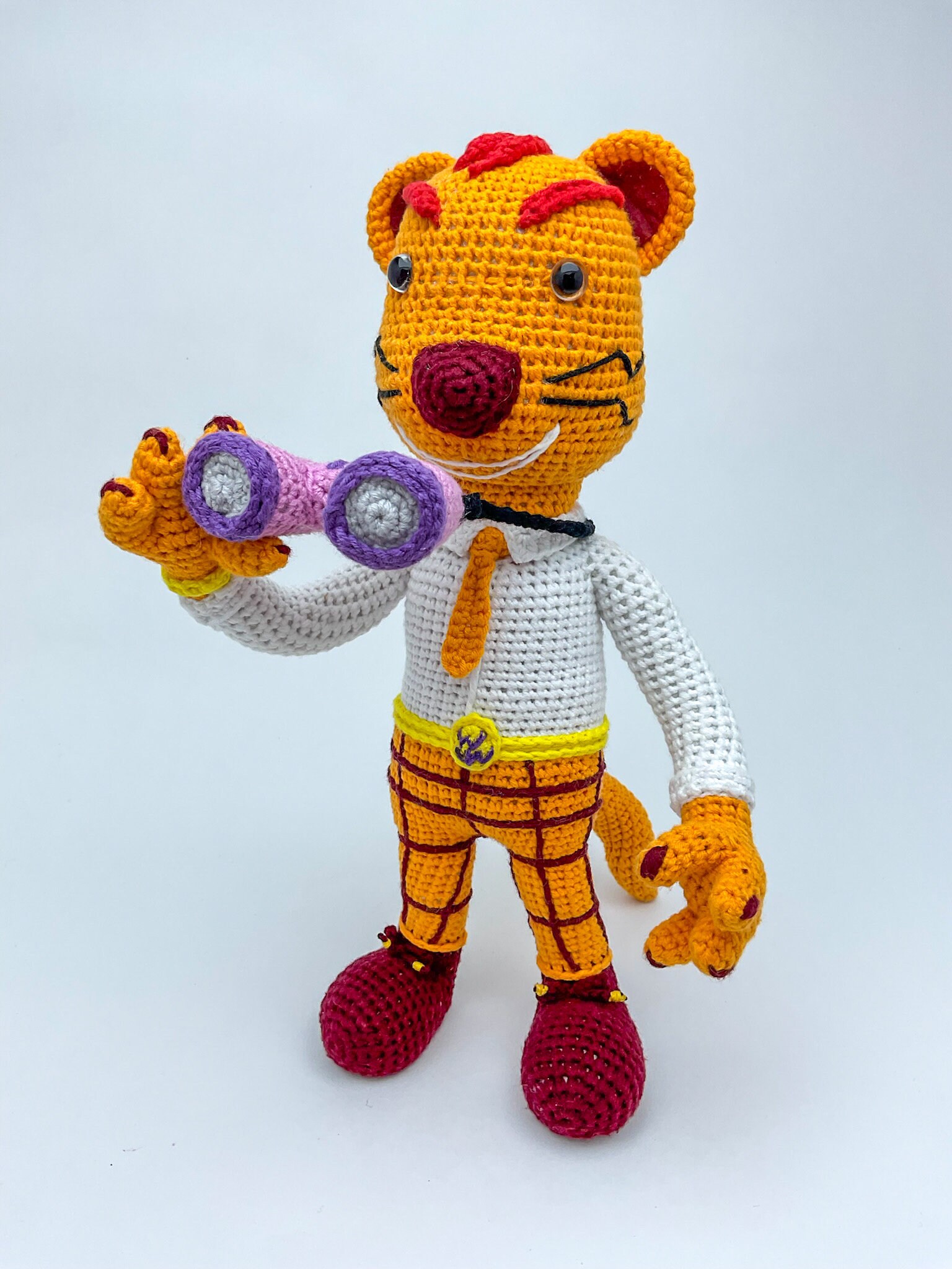 Mr. Weasel Crochet Toy, Handmade Weasel Crochet Dolls, Toddler Fun ...