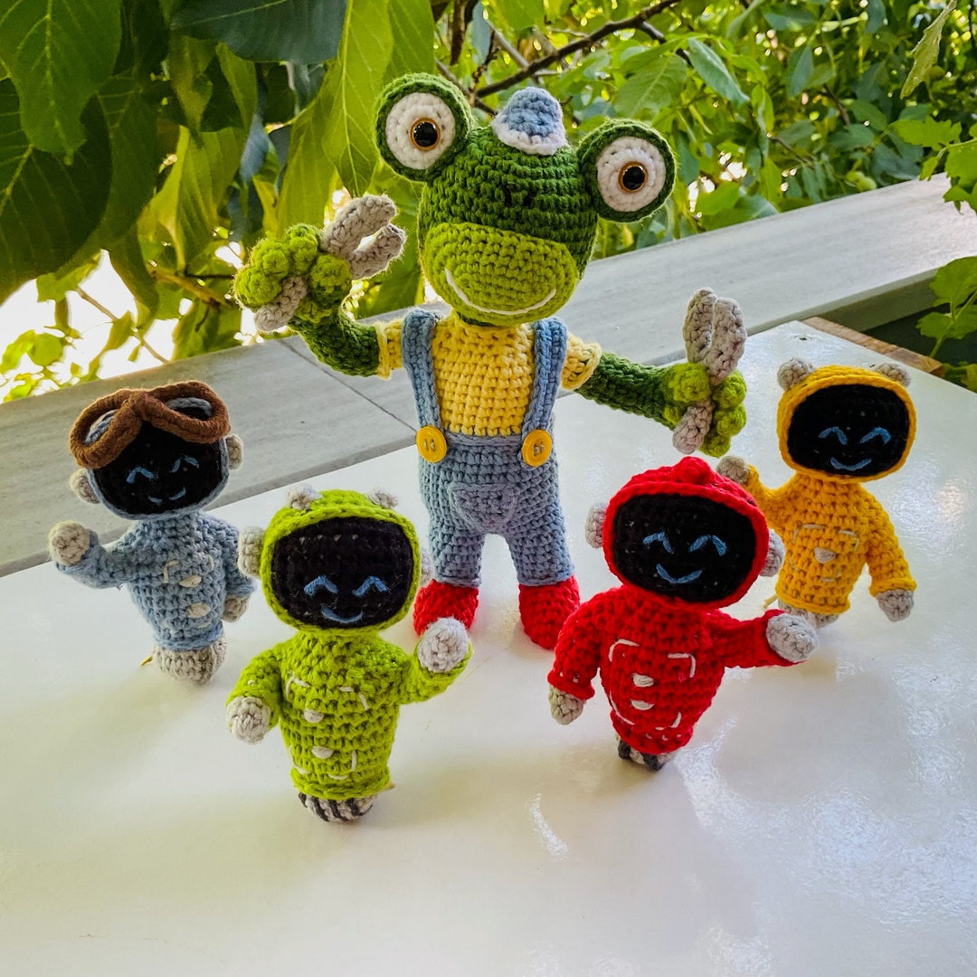 Geckos Garage Bundle, Amigurumi Geckos Garage Spielzeug, Gecko und ...