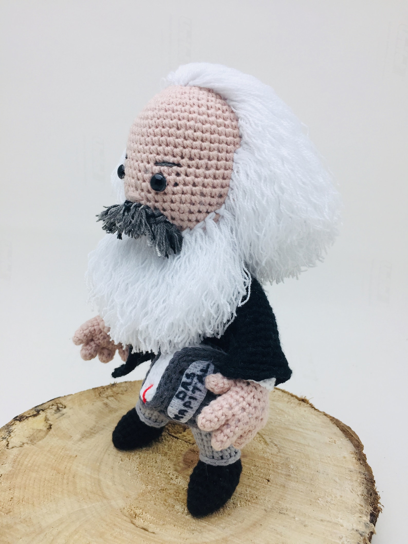 Philosopher Karl Marx Crochet Decor Karl Marx Amigurumi Doll - Etsy