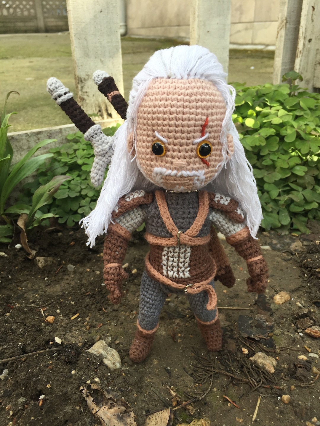 The Witcher Crochet Handicraft Doll, Witcher Inspired Home Decor ...