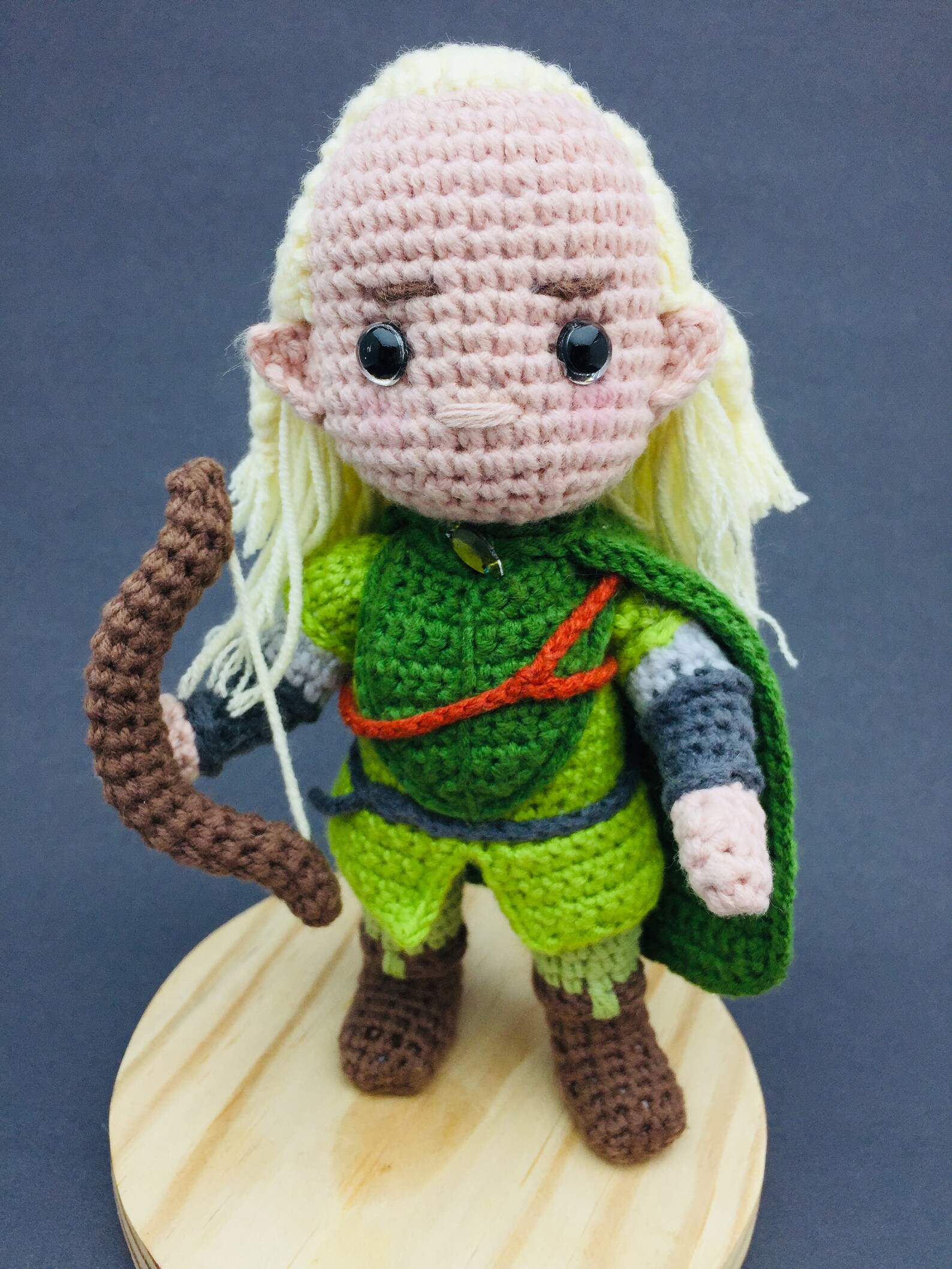 Legolas Tiny Crochet Doll Legolas Plushie Lord of the Rings - Etsy