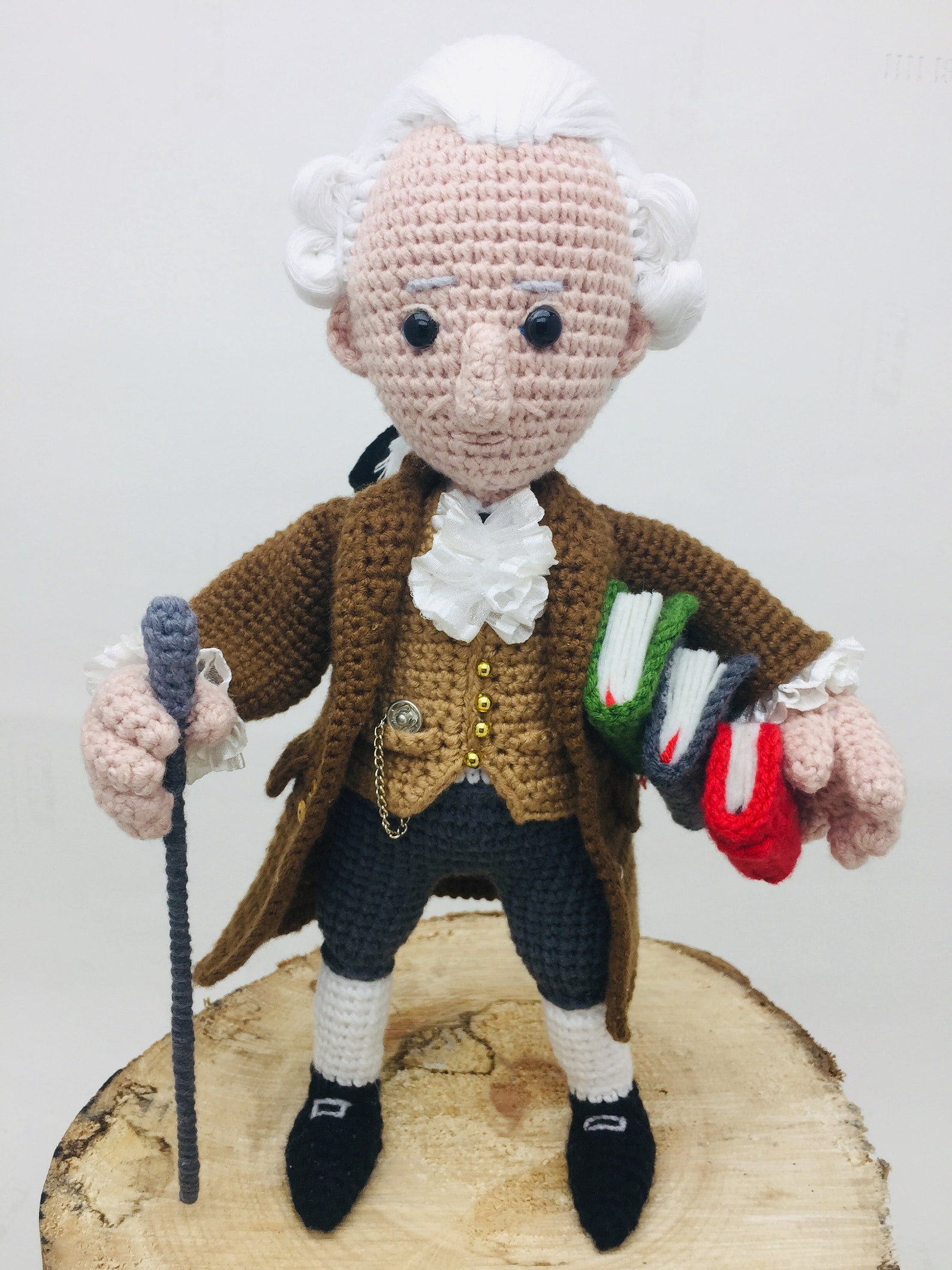 Philosopher Immanuel Kant Crochet Decor, Philosophy Gift, Immanuel Kant ...