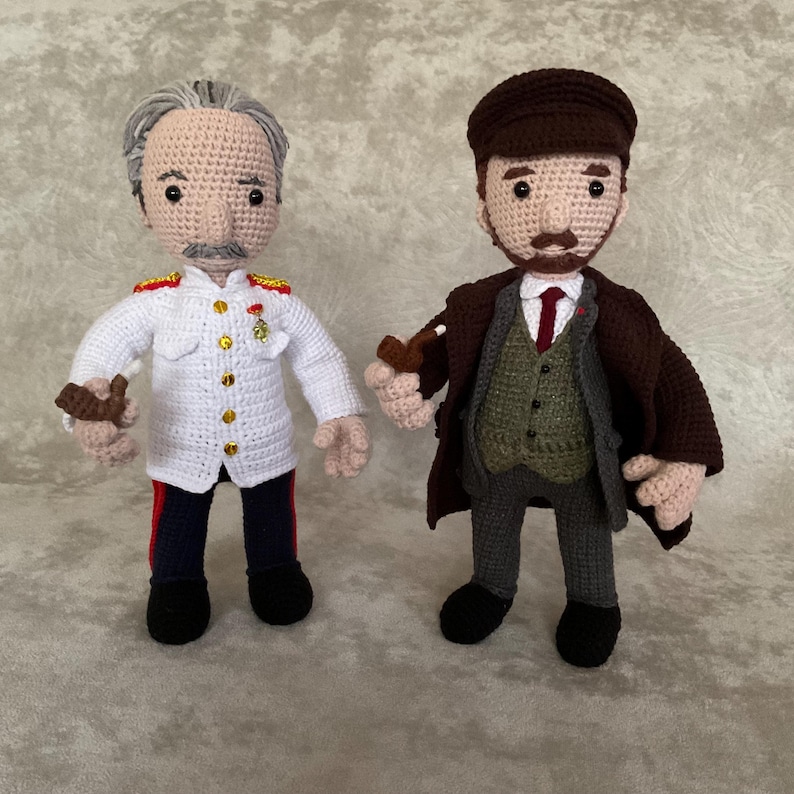 Joseph Stalin Collectible Amigurumi Art Doll | Soviet Union History ...