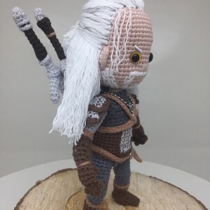 The Witcher Crochet Handicraft Doll, Witcher Inspired Home Decor ...
