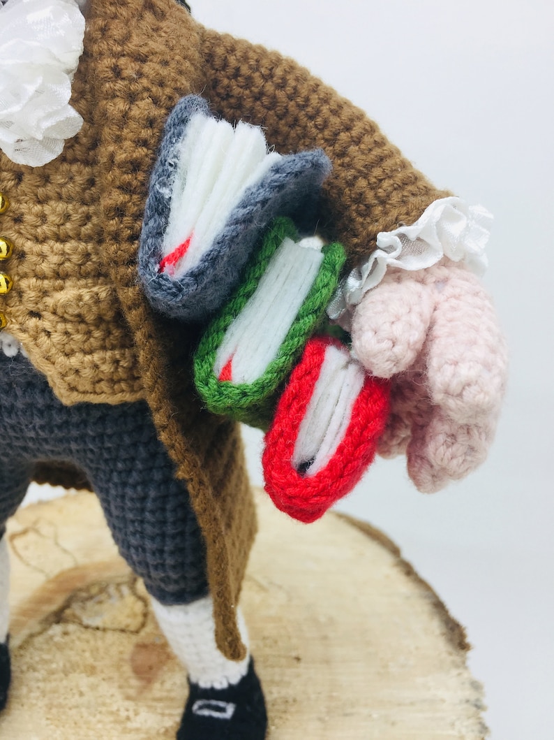 Philosopher Immanuel Kant Crochet Decor, Philosophy Gift, Immanuel Kant ...