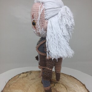 The Witcher Crochet Handicraft Doll, Witcher Inspired Home Decor ...