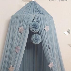 Princess Pink Canopy Nursery, Custom Ceiling Canopy, Nursery Canopy ...