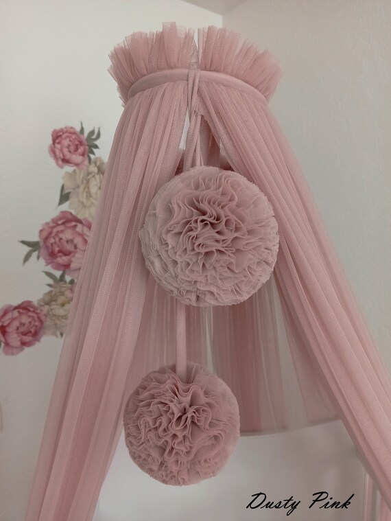 Bed Tulle Canopy for Nursery With Stand Kids Hanging Tent for - Etsy