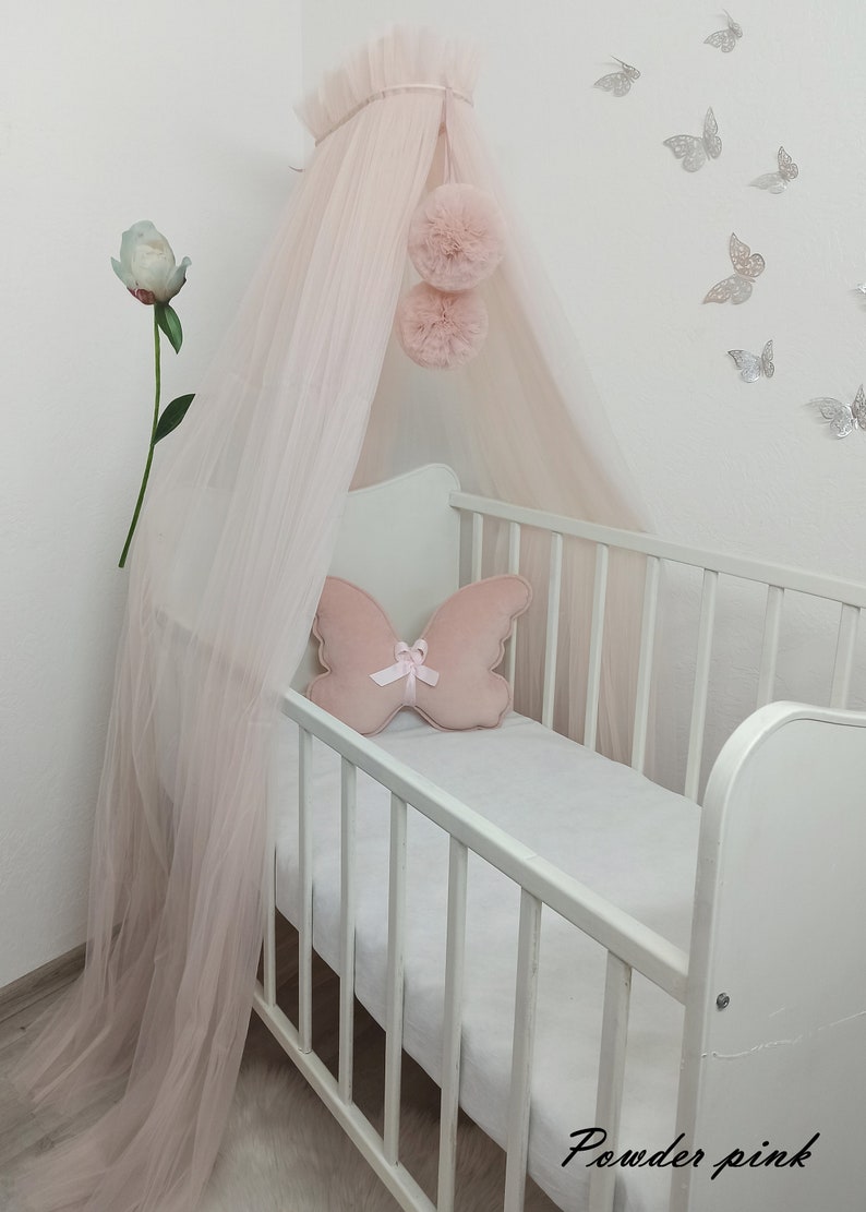Bed Tulle Canopy for Nursery Kids Hanging Tent for Bedroom - Etsy