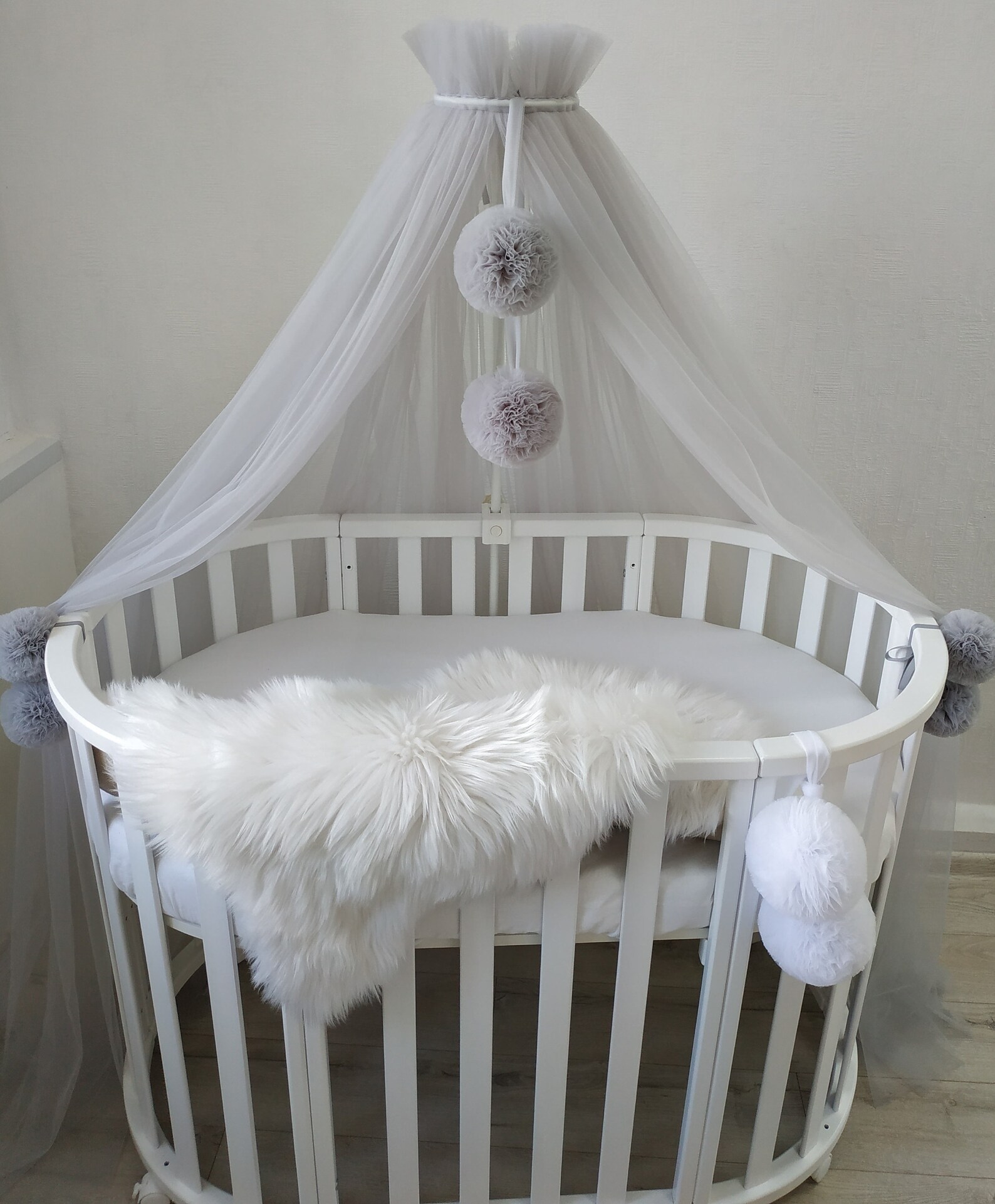 Bed Tulle Canopy for Nursery Kids Hanging Tent for Bedroom - Etsy