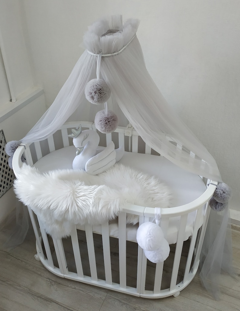 Bed Tulle Canopy for Nursery Kids Hanging Tent for Bedroom | Etsy