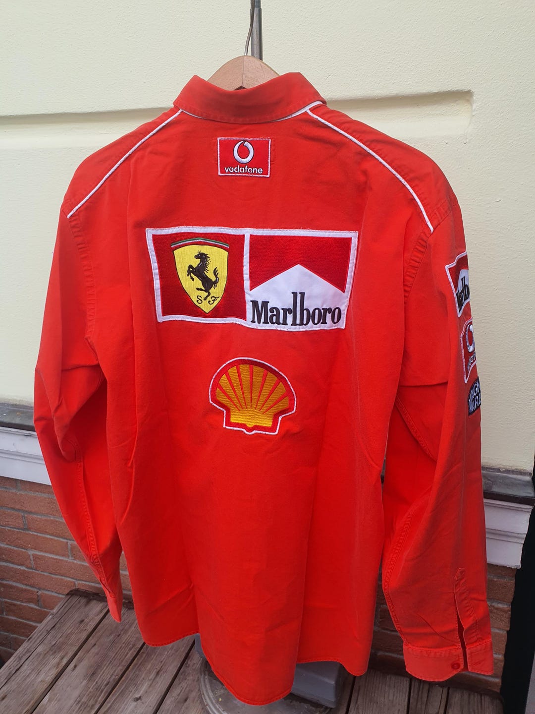 Scuderia Ferrari Puma Jersey Shirt Reserved Crew Racing Team Drivers ...