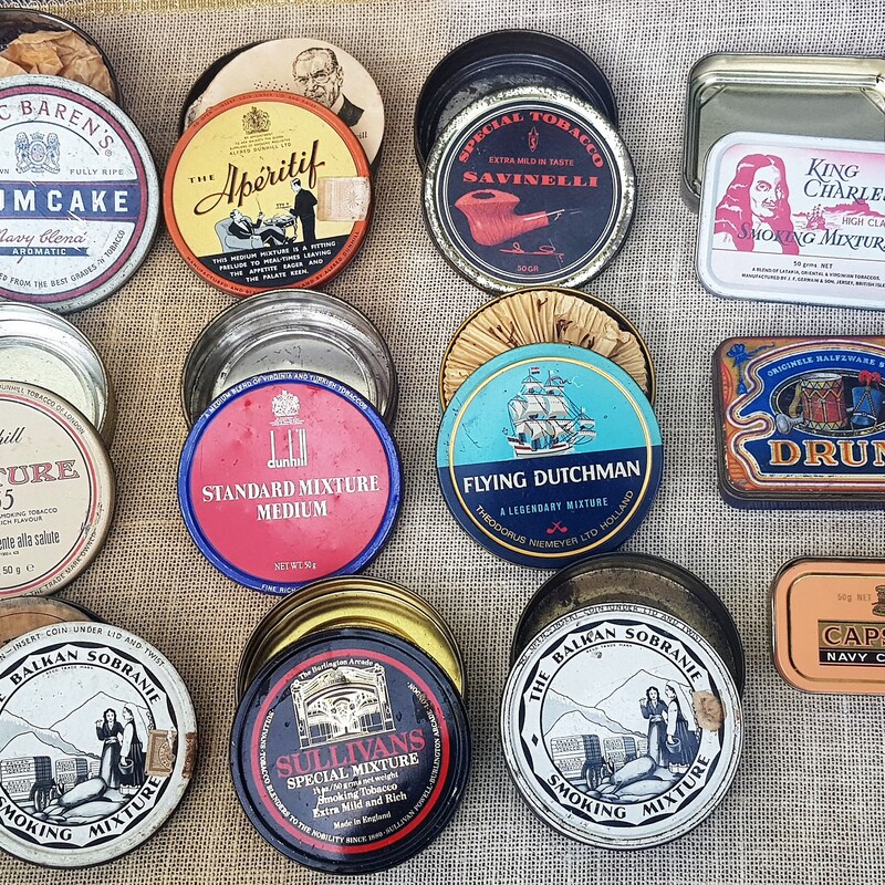 Tobacco Tin Can - Etsy