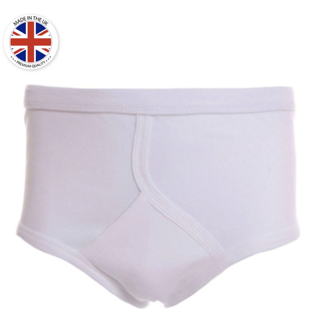 NEW Mens Y Fronts 100% Cotton Interlock Briefs Underwear 12 - Etsy