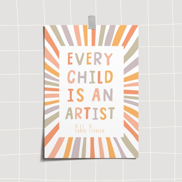 Every Child is an Artist - Etsy UK