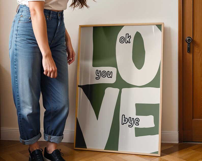 Olivia Dean Print - Song Lyrics Wall Art, Typography Poster, Bestie ...