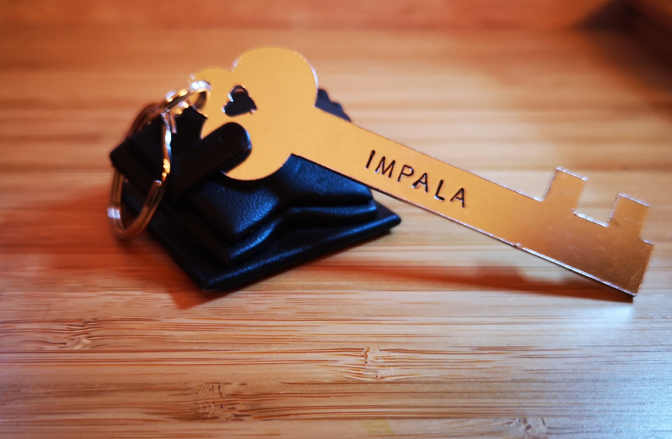 Impala Key Supernatural Inspired Keyrings Keychain Hand - Etsy