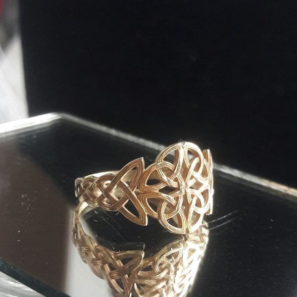 Silver Celtic Ring - Etsy