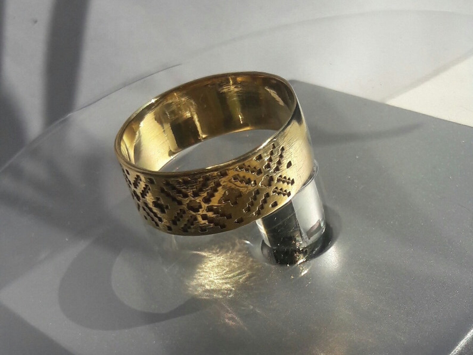 Slavic Pattern on Wedding Engagement Pair Rings Celtic Ring 925 ...