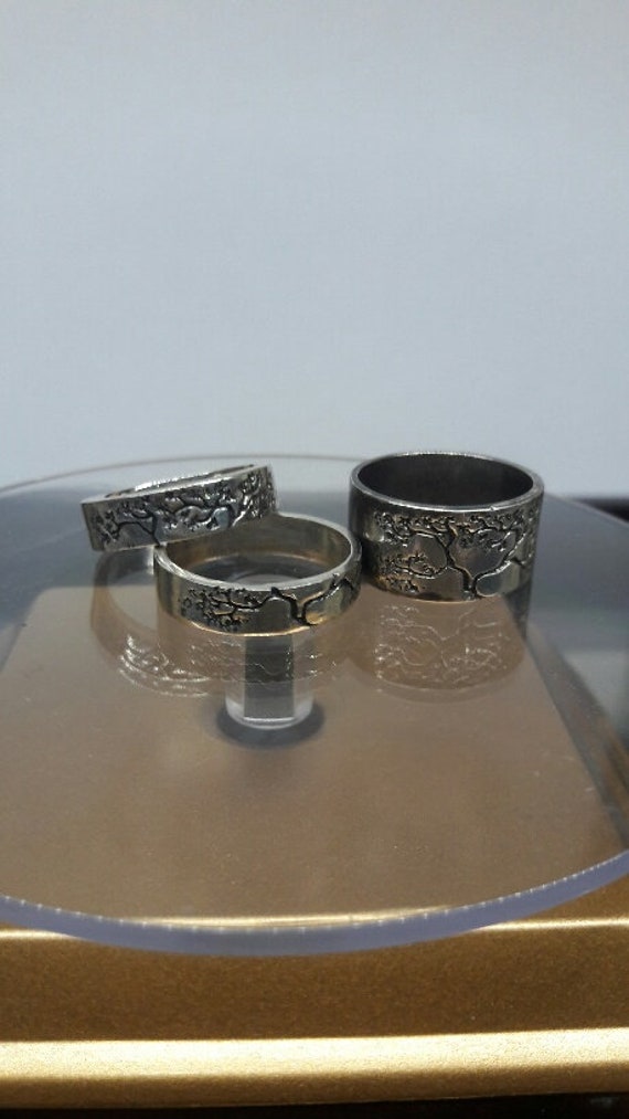 Ring Tree Branch Sakura japanese Cherry Silver | Etsy