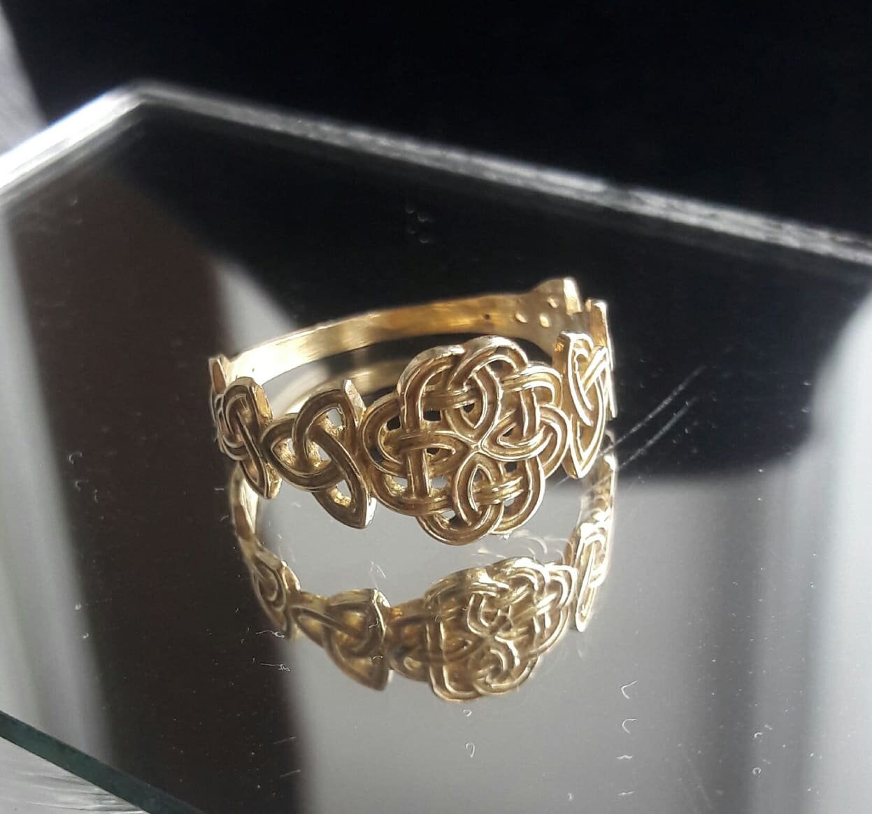 Celtic Pagan Rings Longevity 925 Sterling Silver Women's Ring Triquetra ...