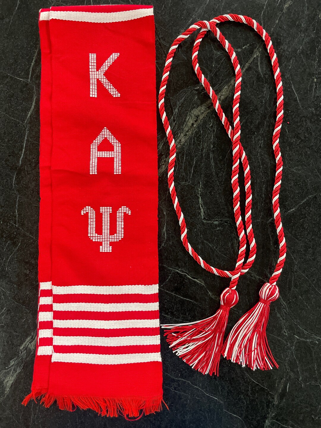 Graduation Set - Handwoven Kente Cloth - Kappa Alpha Psi - Graduation ...