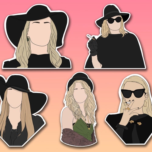 AHS Coven Character Gloss Sticker Pack American Horror - Etsy