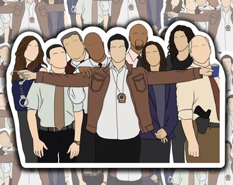 Captain Holt Sticker - Etsy