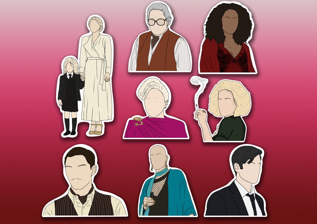 AHS HOTEL Character Gloss Sticker Pack American Horror Story, Sarah ...