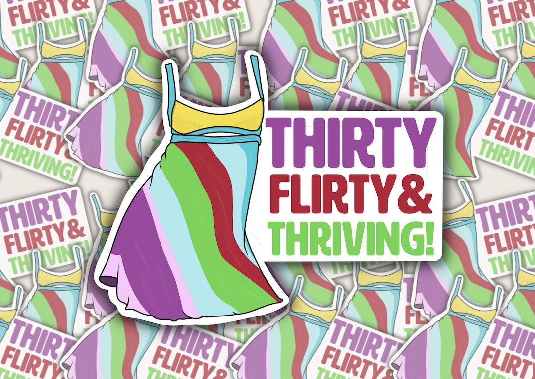 13 Going on 30 Gloss Sticker, Thirteen Going on Thirty, 90s Movie ...