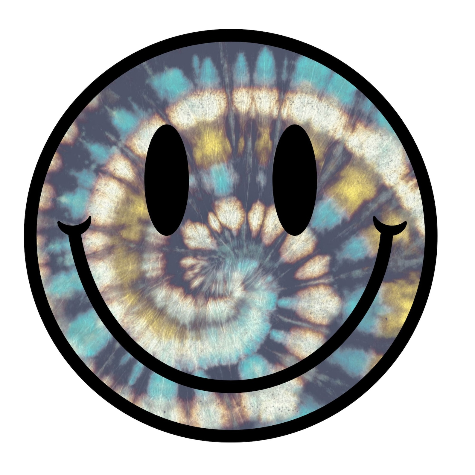 Tie Dye Smiley Face PNG, Peace Sign Png, Retro Png, Happy Face Png, Tie ...
