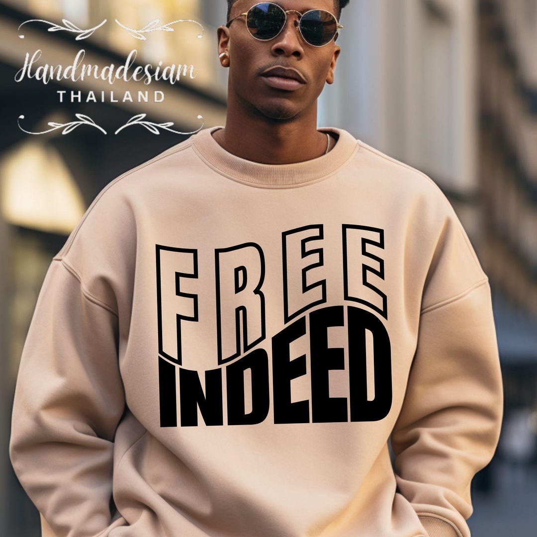 Free Indeed Svg, Scripture Svg, John 8:36, Christian Svg, Bible Verse ...