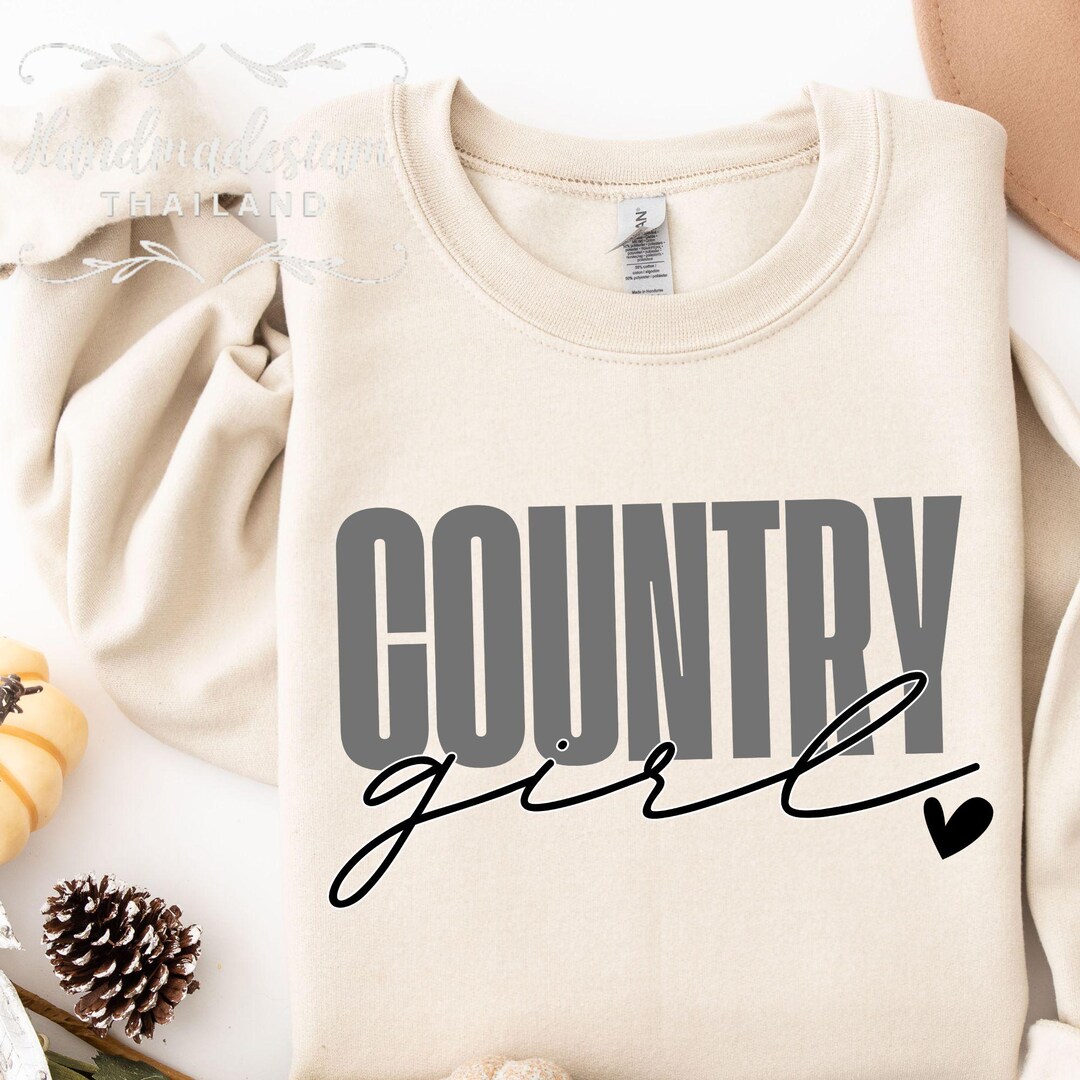 Country Girl SVG: Small Town Girl Shirt Design (digital Download) - Etsy