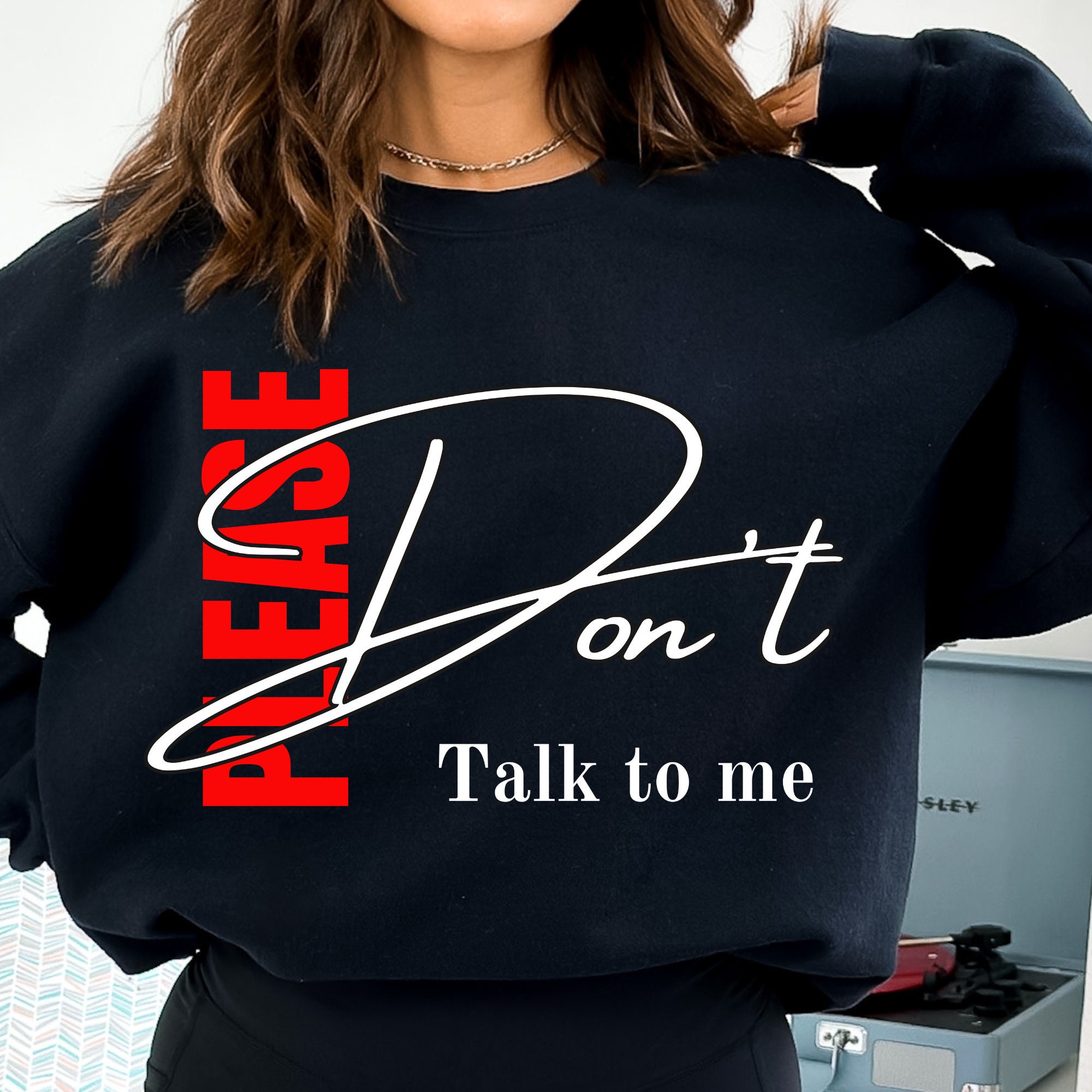 Please Dont Talk to Me Svg Png Pdf, Girl Shirt Svg, Funny Teen Svg ...