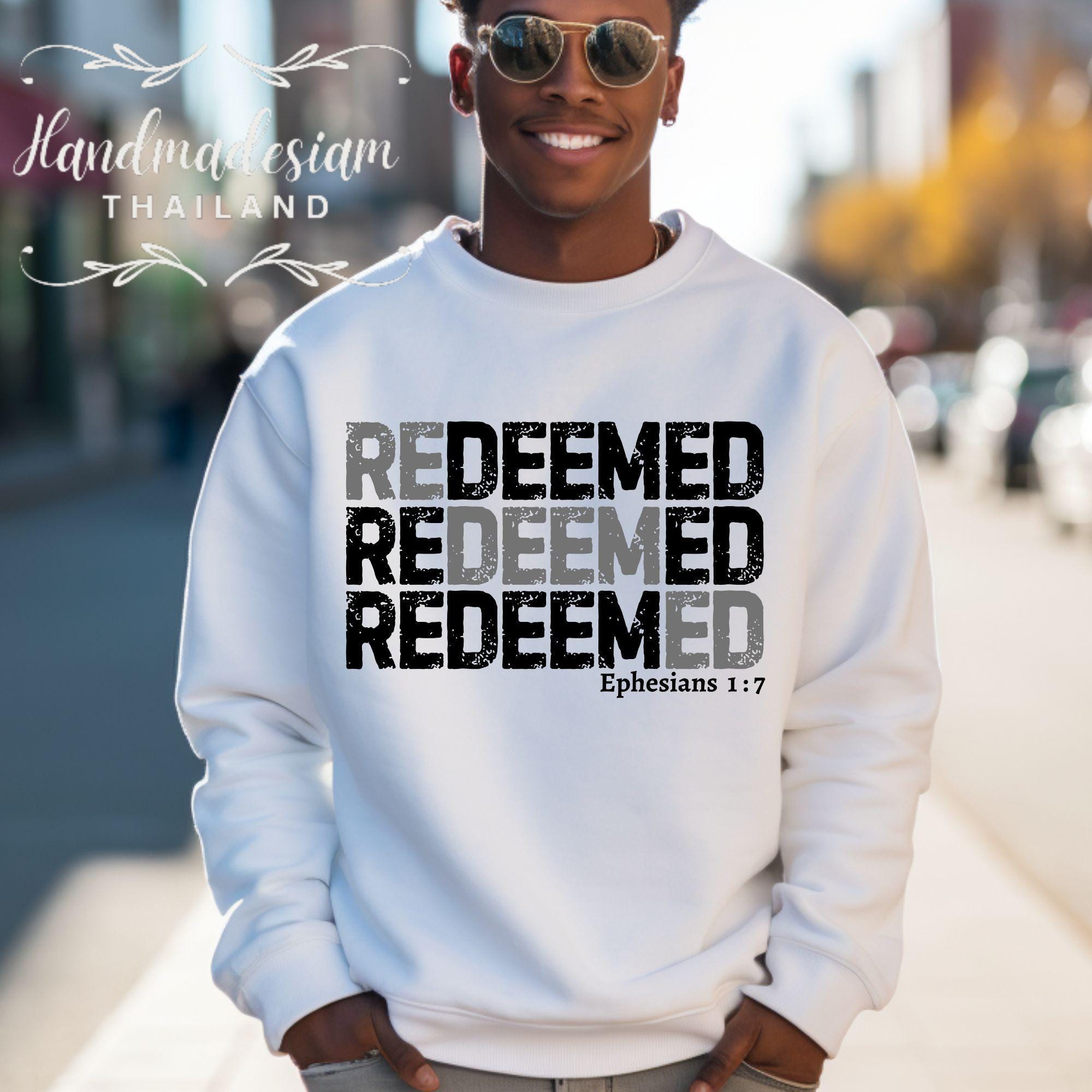 Redeemed Christian SVG: Bible Verse Design (digital Download) - Etsy