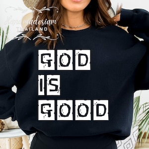 God is Good Christian Shirt Design: Bible Verse PNG SVG (digital ...