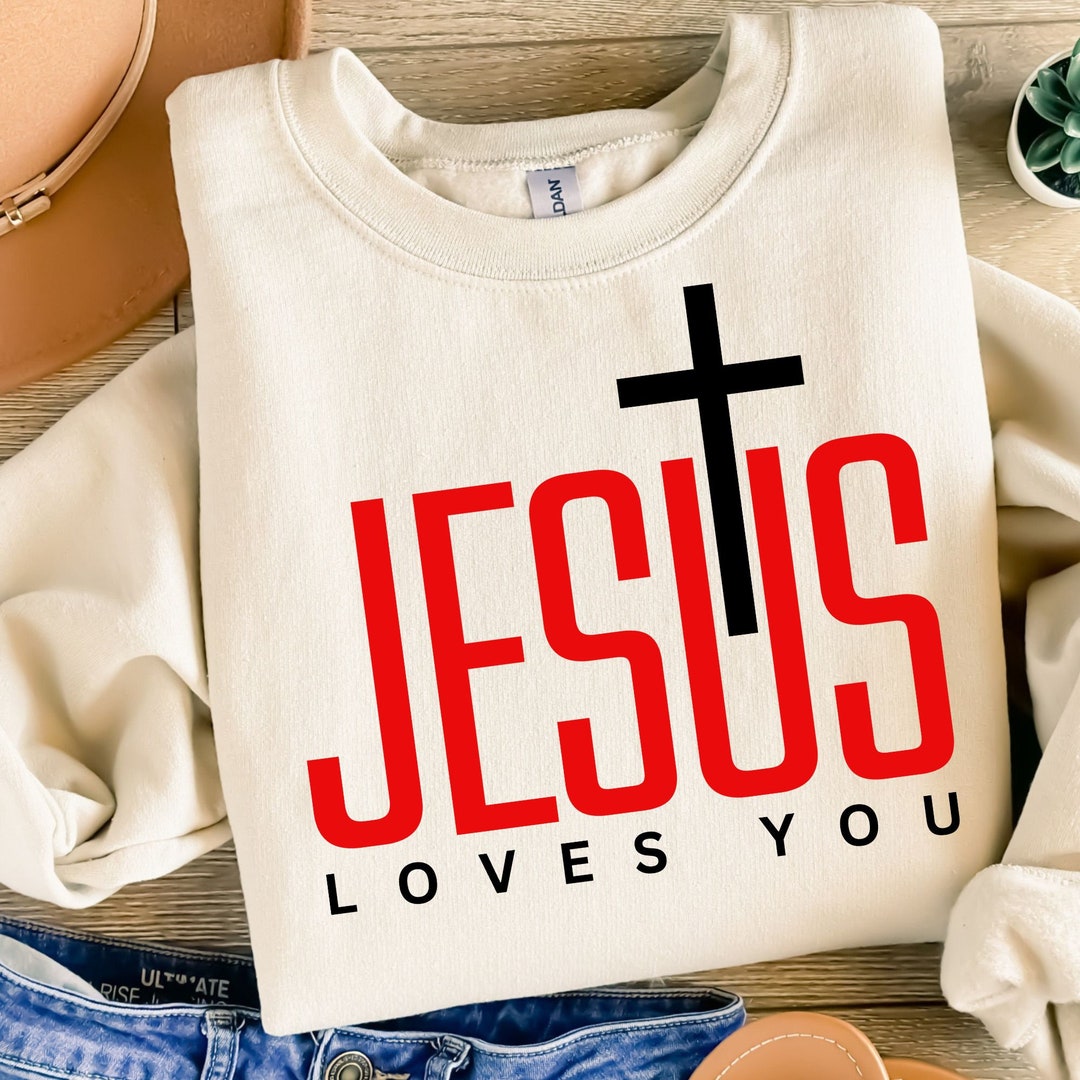 Jesus Loves You SVG PNG , Christian Svg, Religious Svg, You Matter Svg ...