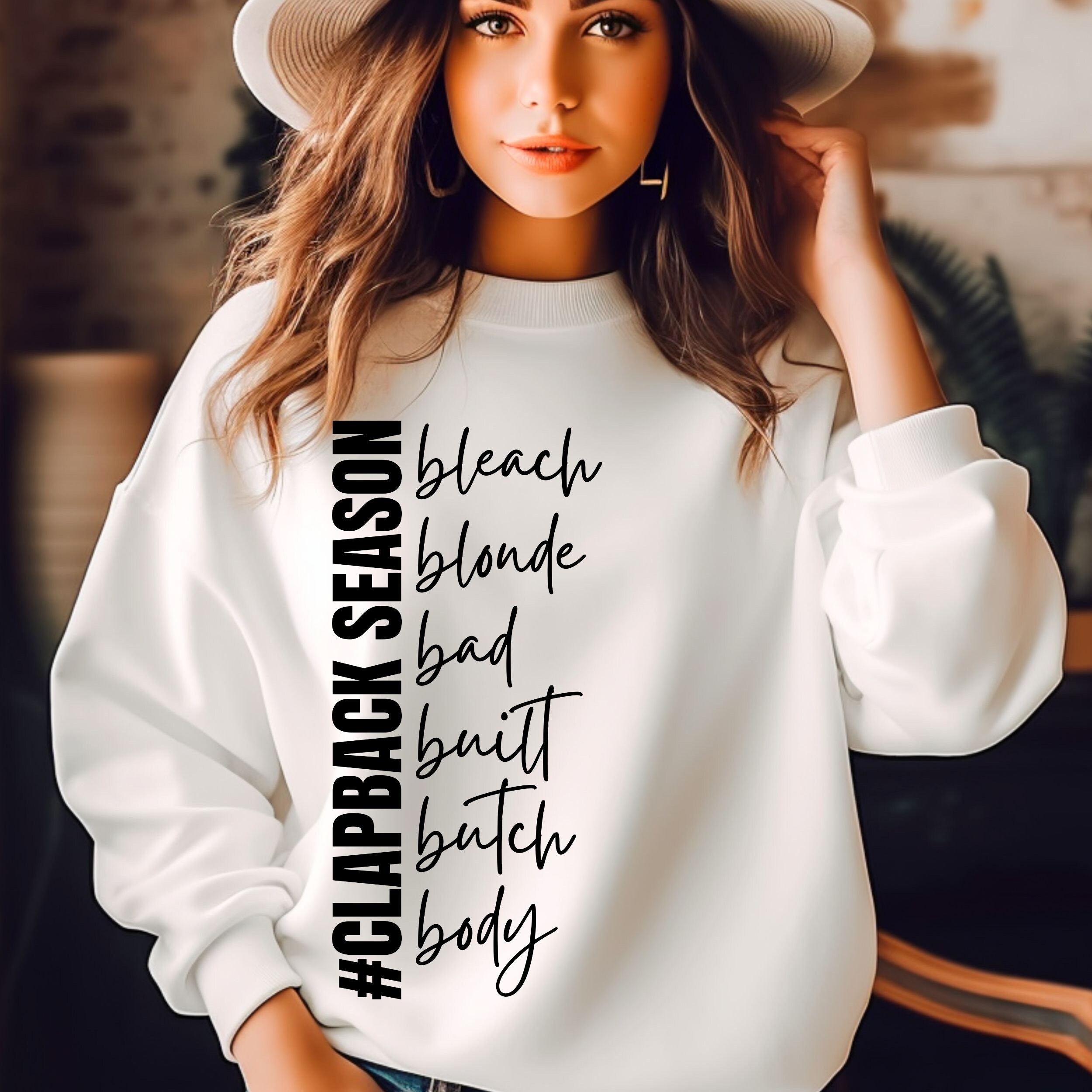 Bleach Blonde Bad Built Butch Body Svg, Funny Bleached Svg, Sin ...