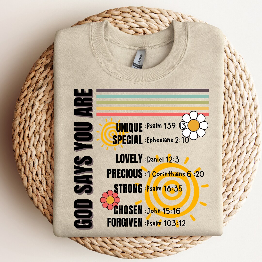 God Says You Are Svg Png Cricut Design Religious Svg - Etsy