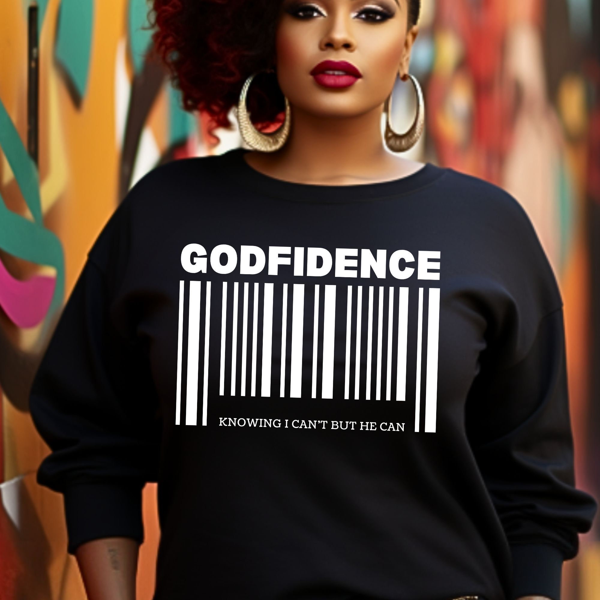 Godfidence Faith Svg: Christian Art Print, Jesus Shirt Design (digital ...