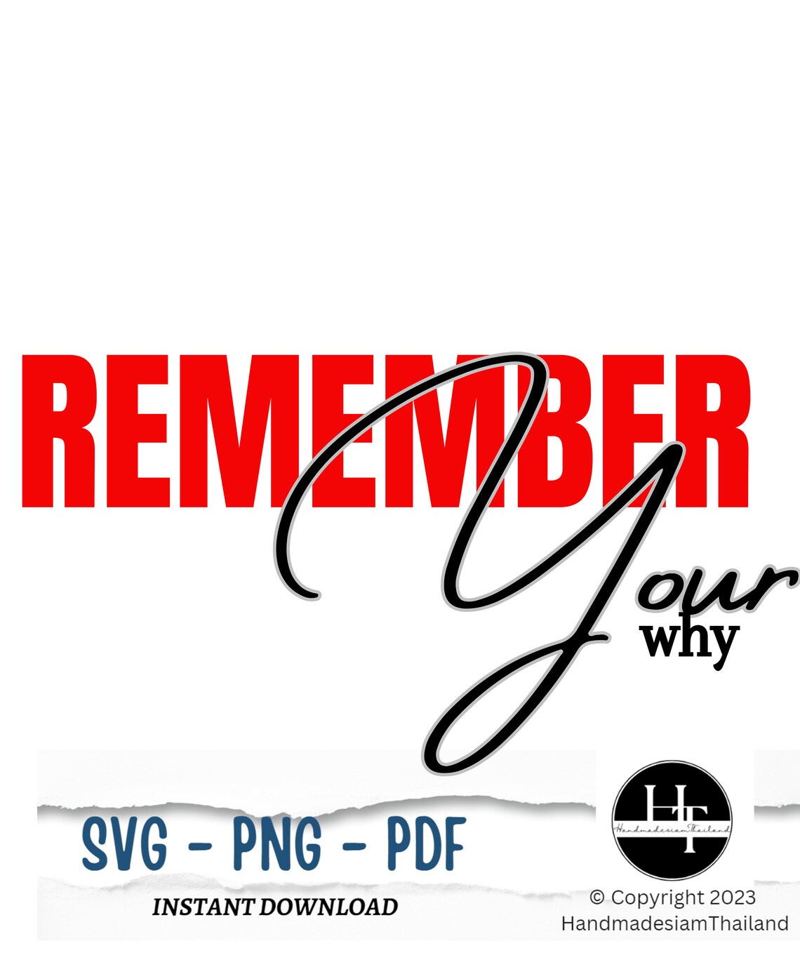 Remember Your Why SVG PNG Inspirational Quotes Svg Created - Etsy