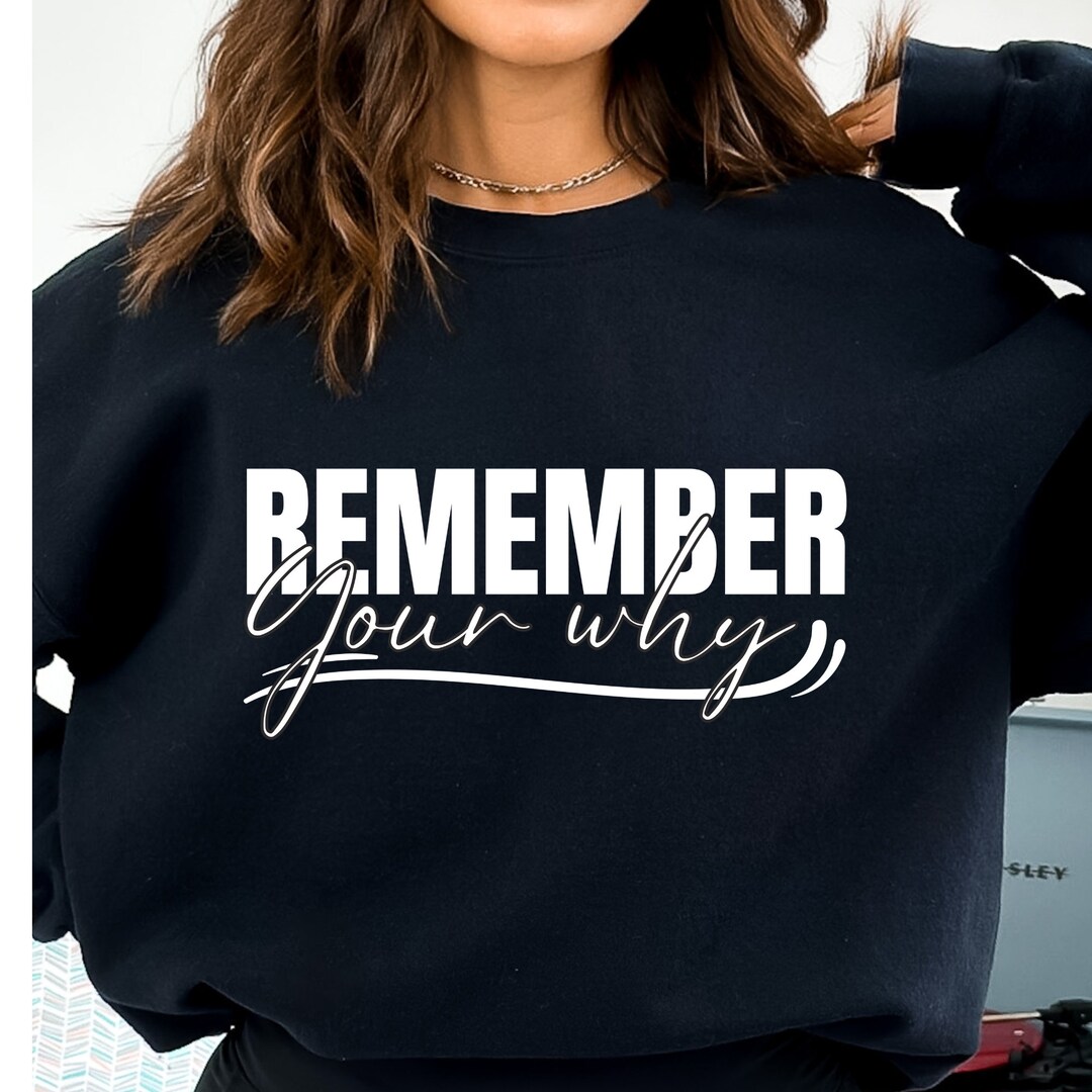 Remember Your Why SVG PNG, Inspirational Quotes Svg, Created With a ...