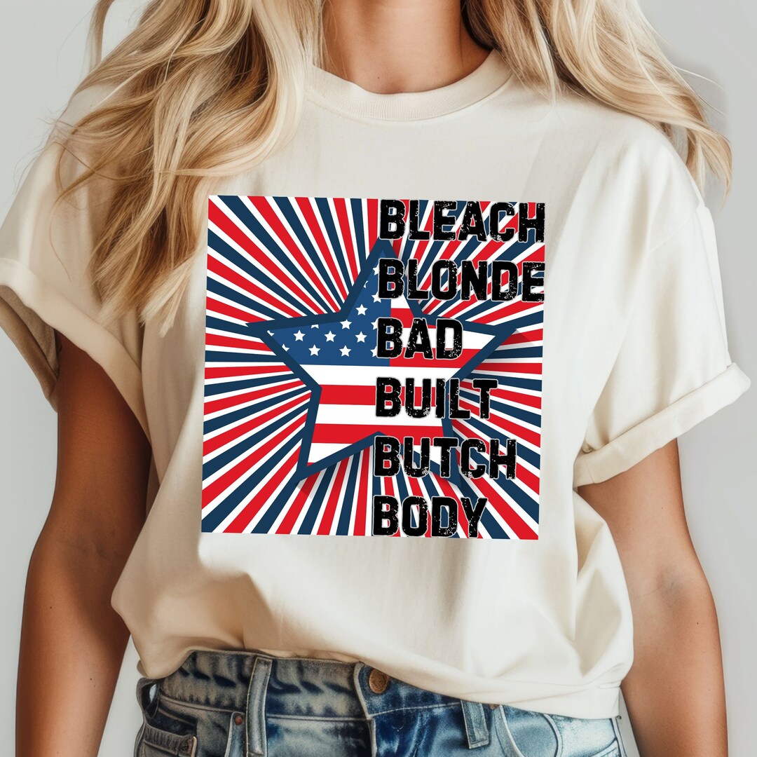 Bleach Bad Built Butch Body Svg, Funny Bleached Svg, No Apologies Svg ...