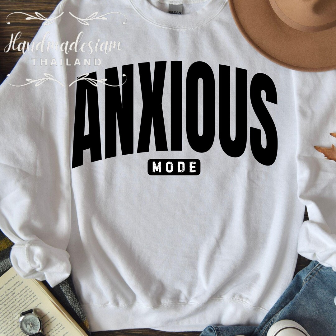 Forever Anxious SVG PNG, Mental Health Svg, Anxiety Svg, Always Anxious ...