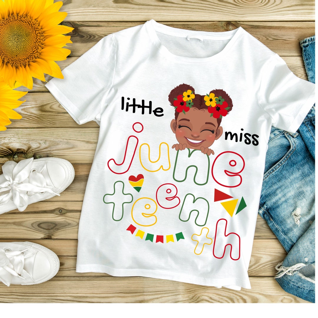 Little Miss Juneteenth Sublimation Designs, Juneteenth Png, Juneteenth ...