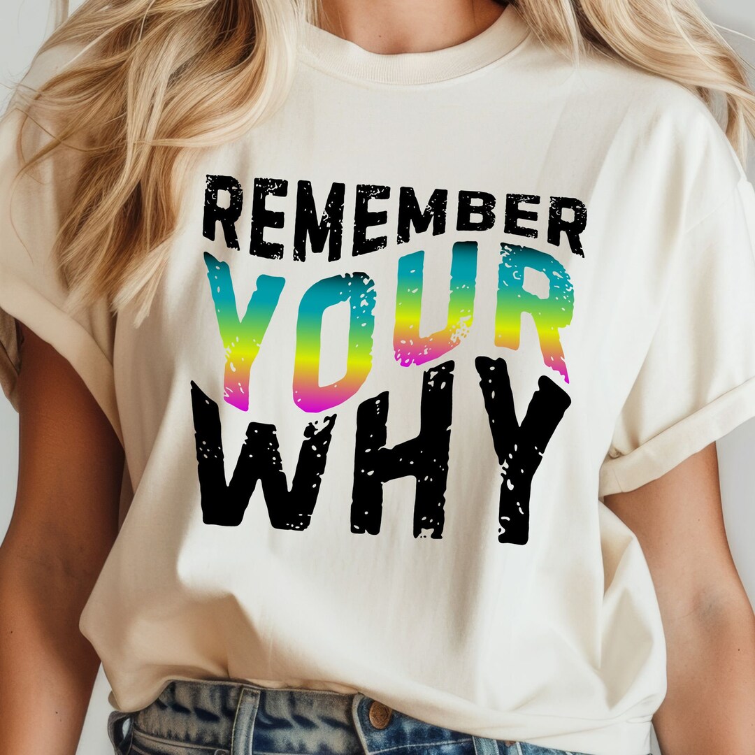 Remember Your Why Svg: Inspirational Christian Quote (digital Download ...