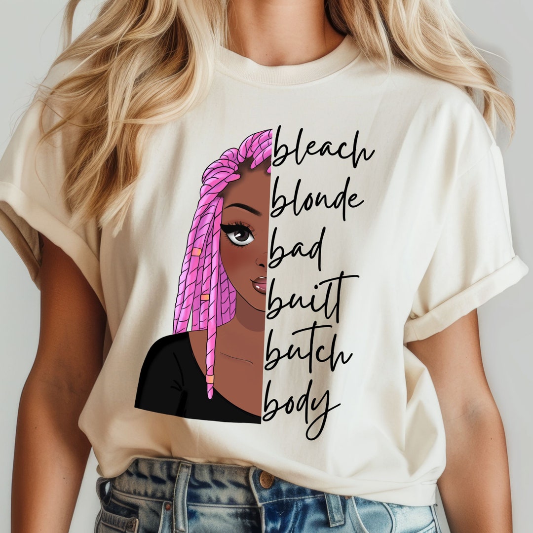 Bleach Bad Built Butch Body Svg, Funny Bleached Svg, No Apologies Svg ...