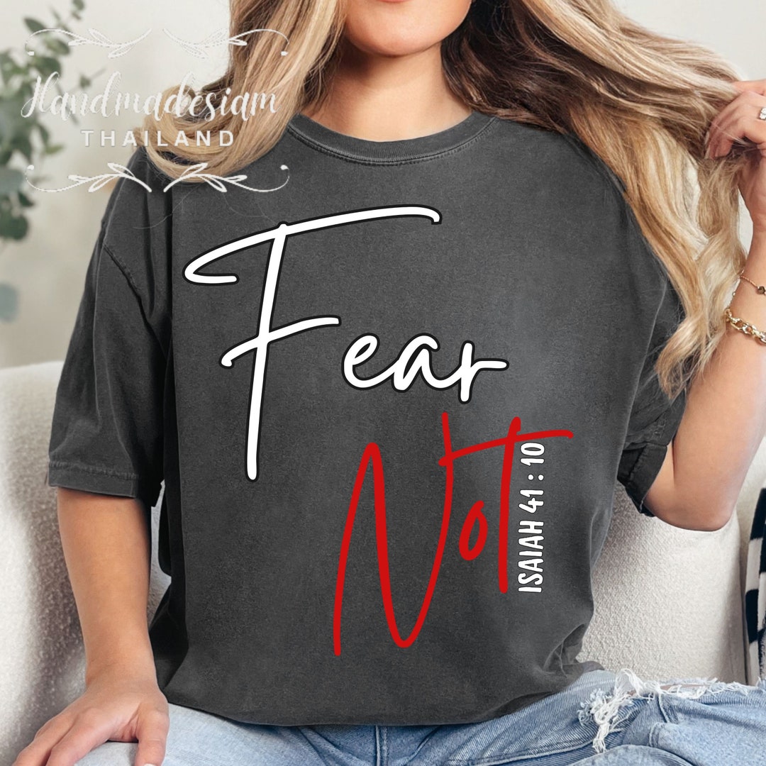 Fear Not Christian SVG: Religious Easter Design (digital Download) - Etsy